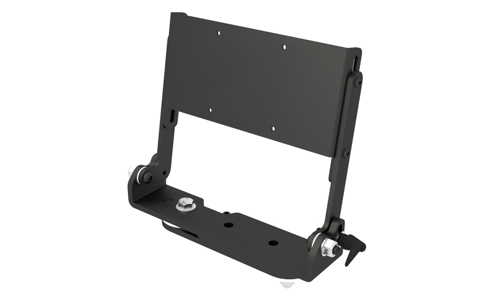 VESA Tilt Mount with Dual Pivot Arm | Precision Mounting Technologies Ltd.