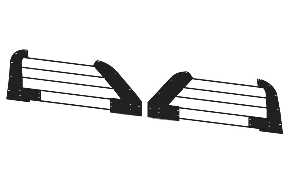 2020+ Ford Police Interceptor® Utility Window Bars | Precision Mounting ...