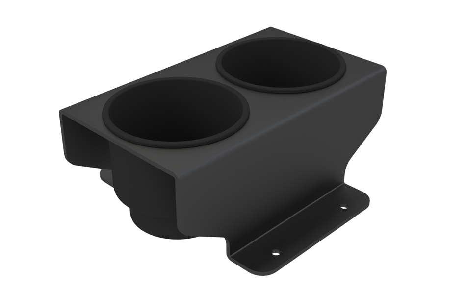 Standalone Dual Cup Holder | Precision Mounting Technologies Ltd.