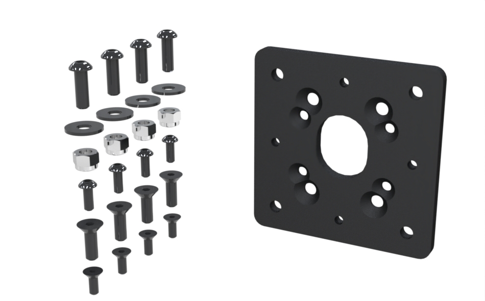 Multi Hole Pattern Adapter Plate | Precision Mounting Technologies Ltd.