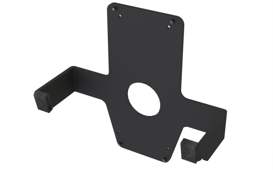 Vertical Wall Mount Bracket for PMT Docking Station and Cradle for ...