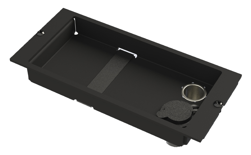1” X 3.5” X 7” Containment Tray with 1 X 12v & 1 X USB | Precision ...