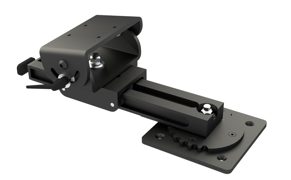 Boom Arm with 5X5 Base & Tilt | Precision Mounting Technologies Ltd.